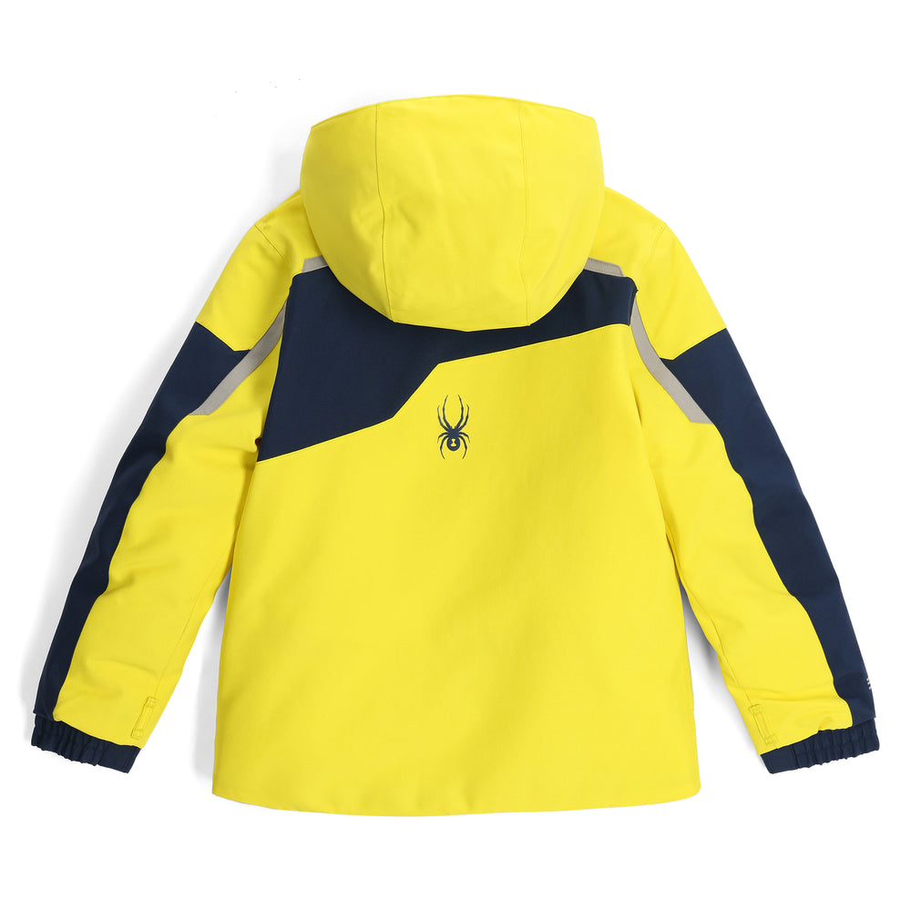 Little Boys Leader Jacket - Acid Yellow – Spyder Australia